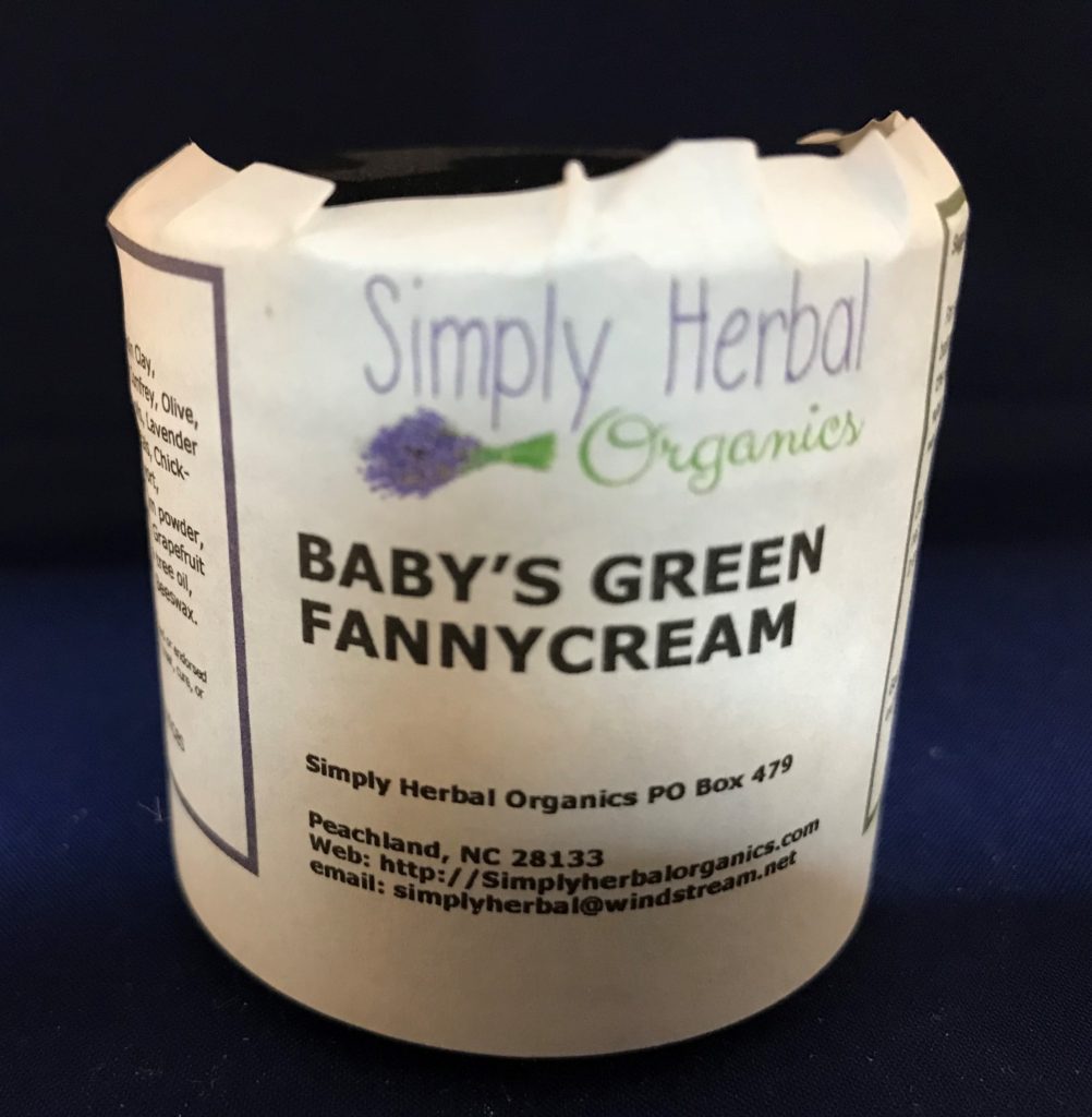 Green Fanny Cream - Simply Herbal Organics